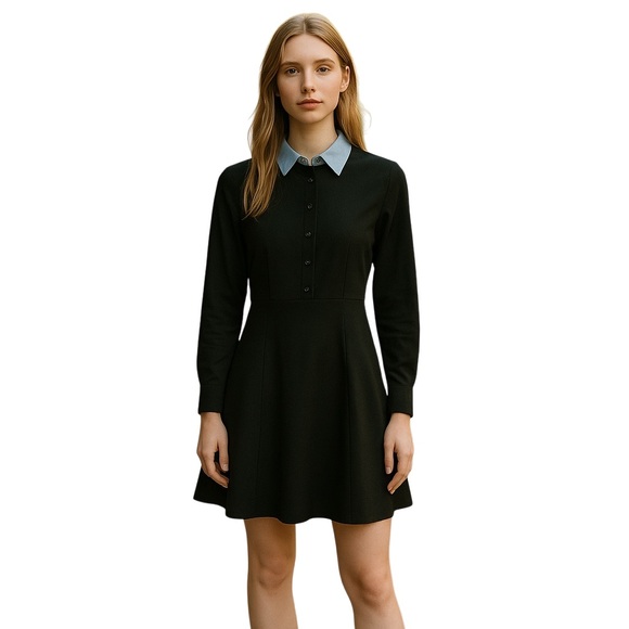 Coach | Dresses | Coach Polo Shirt Dress A Line Fit And Flare Long ...